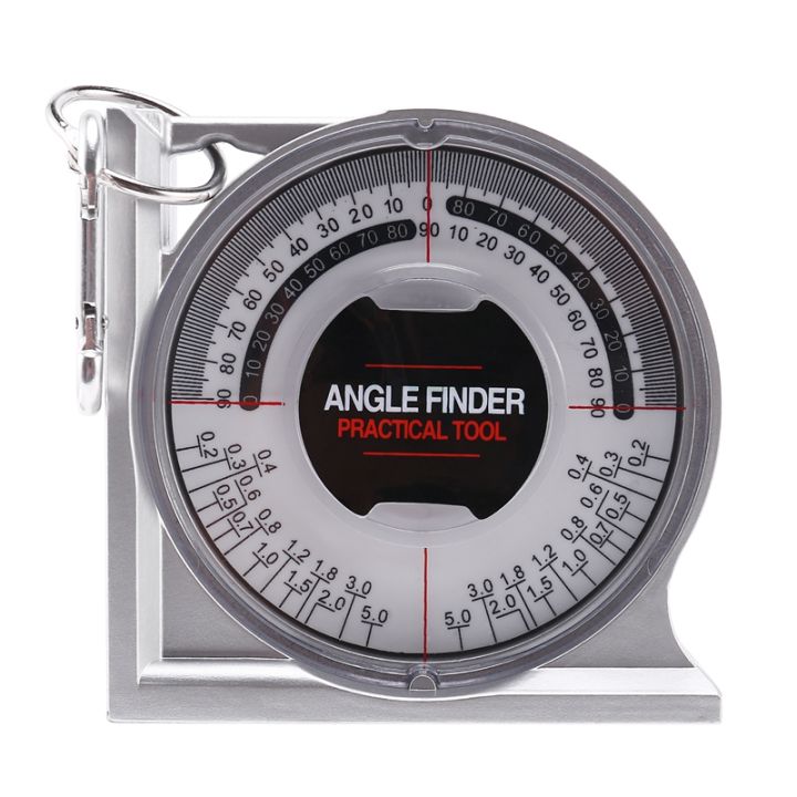 Angle Locator Slope Protractor Inclinometer Level Meter Clinometer Survey Portable Measuring ...