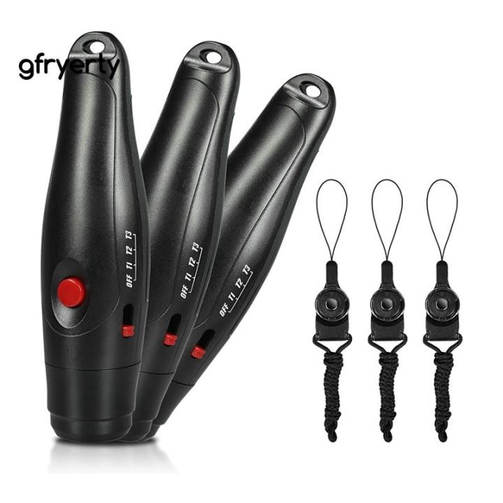 Emergency Whistle 3-Pack Electronic No-Blow Whistles for Coaches ...