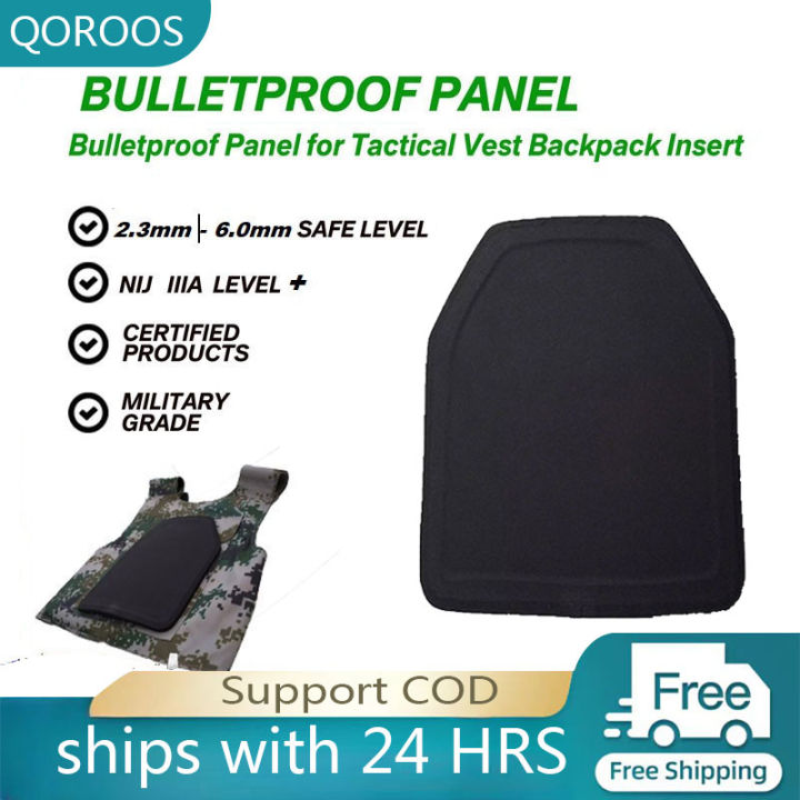 COD 2.334.56.0mm Bulletproof vest original SAFE Level IIIA Stand Panel ...
