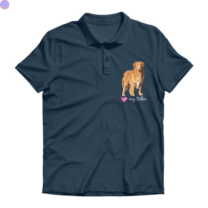 Golden Retriever dog sign 3D GOLF POLO | Lazada.co.th