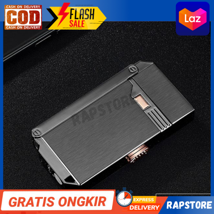 Korek Api Gas Elektrik Pulse Plasma Arc Lighter 2 in 1 / Korek Api ...