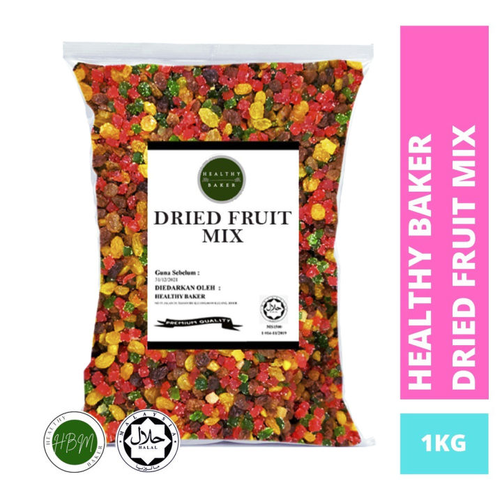 Mix Fruit / Fruits Mixed Dried / Buah Campuran Kering / Healthy Baker ...