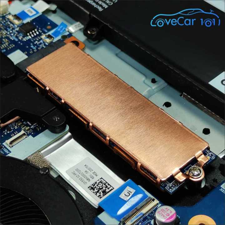 Copper M.2 SSD Heatsink Replacement Parts Metal SSD Cooling Heat Sink ...