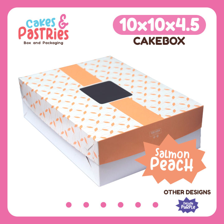 10X14X4 CAKE BOX WITH WINDOW 10PCS & 20 PCS | Lazada PH