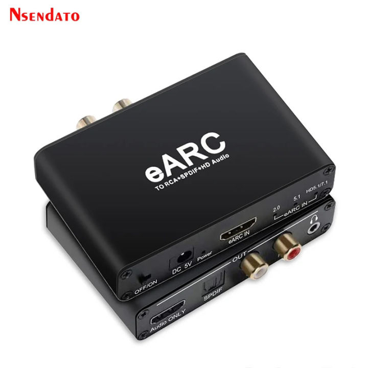SDSseARC ARC Audio HDMI Extractor 192Khz Converter HDMI eARC ARC to RCA ...