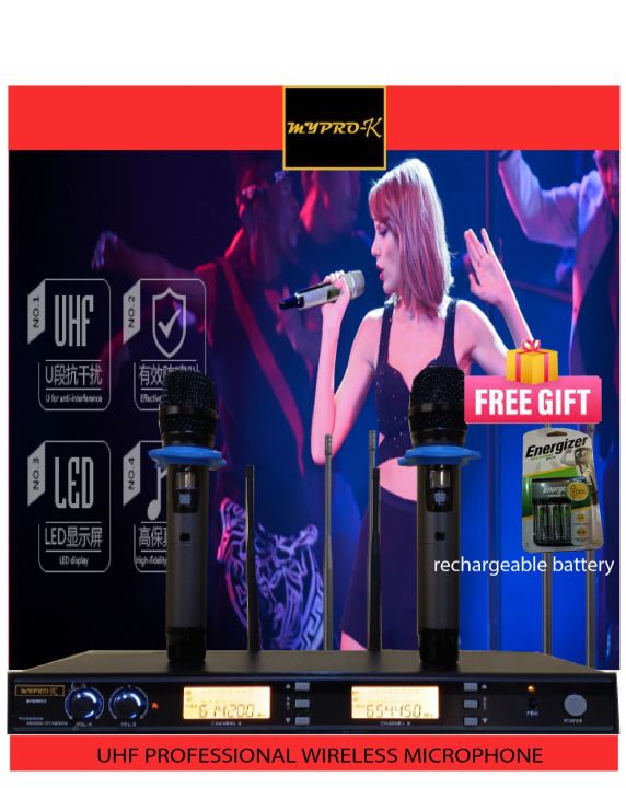 MYPRO-K WIRELESS MICROPHONE | Lazada