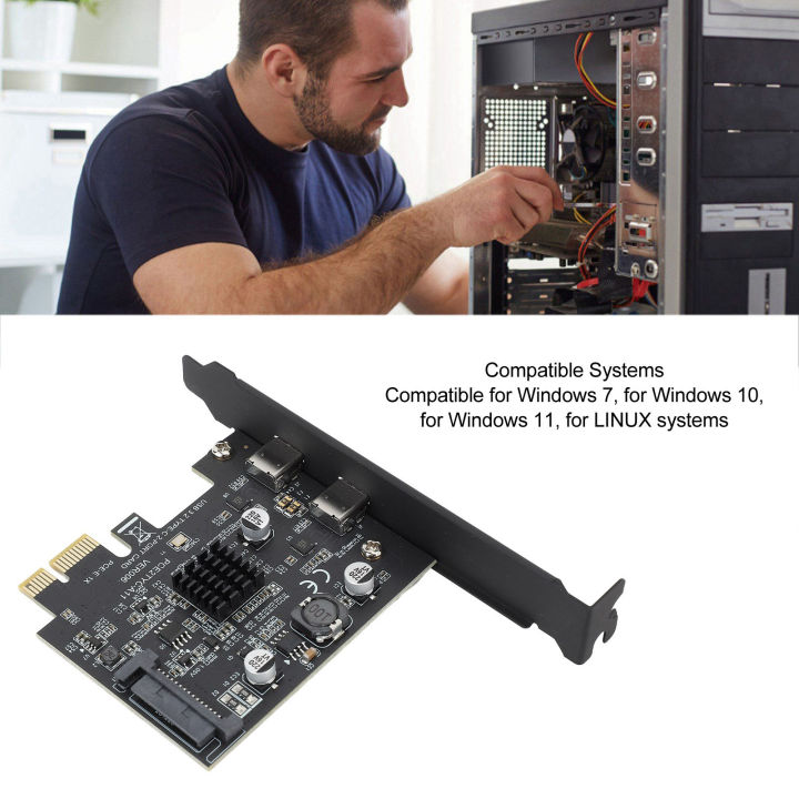 PCI Express USB Card PCB High Speed 10Gbps USB 3.2 PCI Express ...