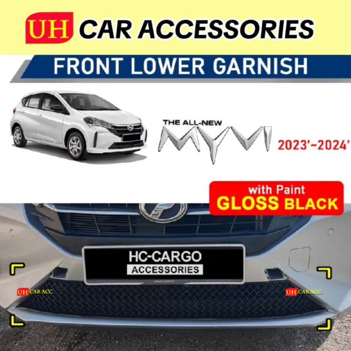 PERODUA MYVI 2023 - 2025 MG3 FRONT LOWER GRILL HONEYCOMB | Lazada