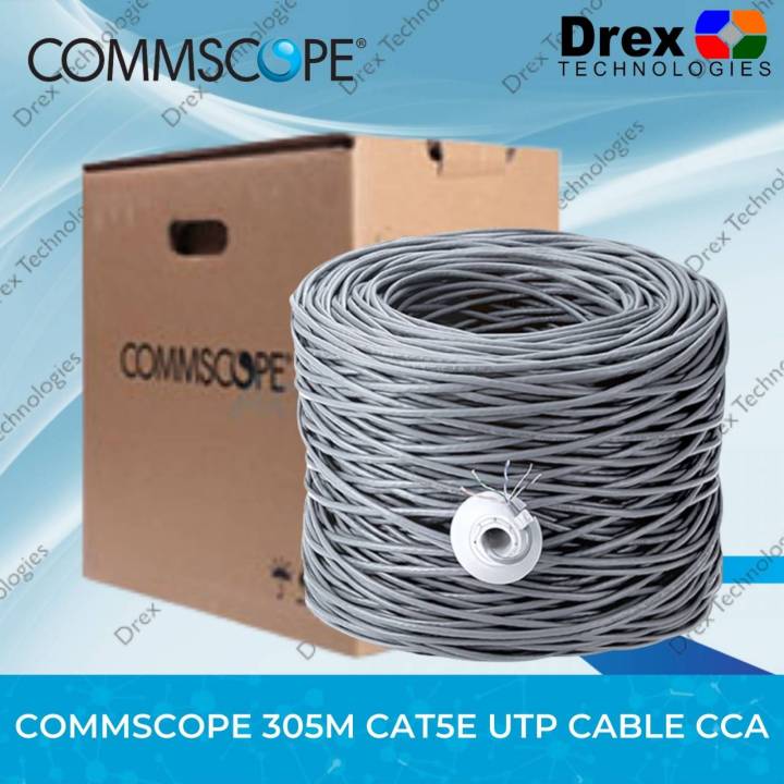 305M Commscope Cat5e UTP Cable Pure Copper High Quality Network Lan ...
