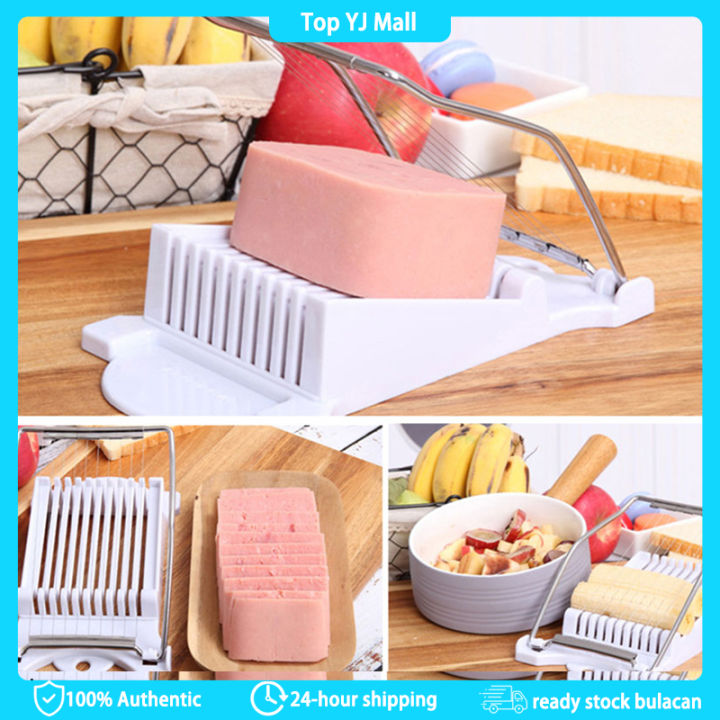 Stainless Steel Luncheon Meat Boiled Egg Fruit Slicer Soft Food Cheese ...