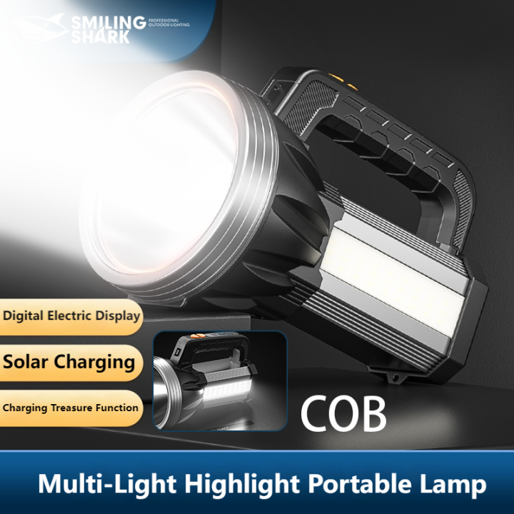 SmilingShark ST3420 led Flashlight Super Bright Torch light 3000m ...