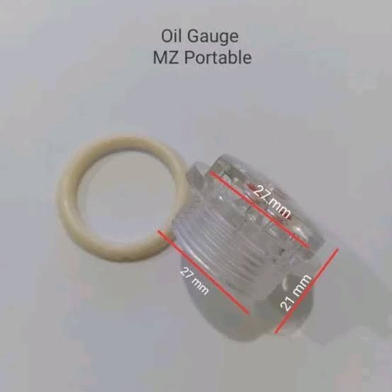 Oil Gauge / Kaca Oli Compressor Shark Portable tipe MZ 07-25 | Lazada ...