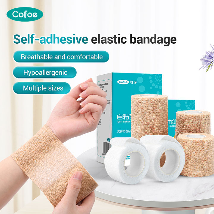 Cofoe Medical Self Adhesive Bandage Waterproof Breathable Elastic ...