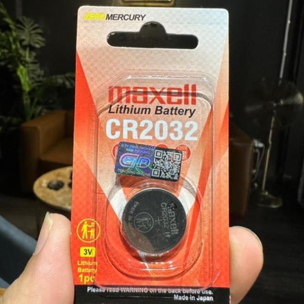 Pin CR2032 chính hãng Maxell bản cao cấp (Dùng cho AirTag,Remote Ô tô ...