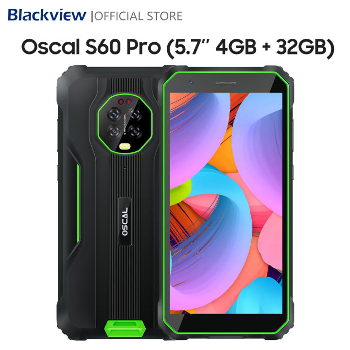 Blackview OSCAL S60 Pro 5.7" 4+32GB 8.0MP IR Night-sight Camera 4G ...