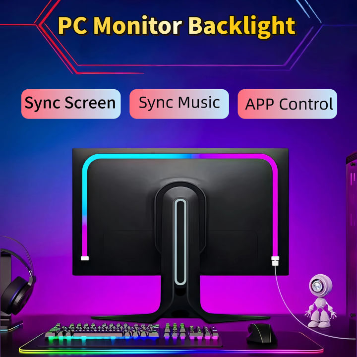 cod LED Backlight Strip Sync to Monitor Screen - Real-Time Screen ...