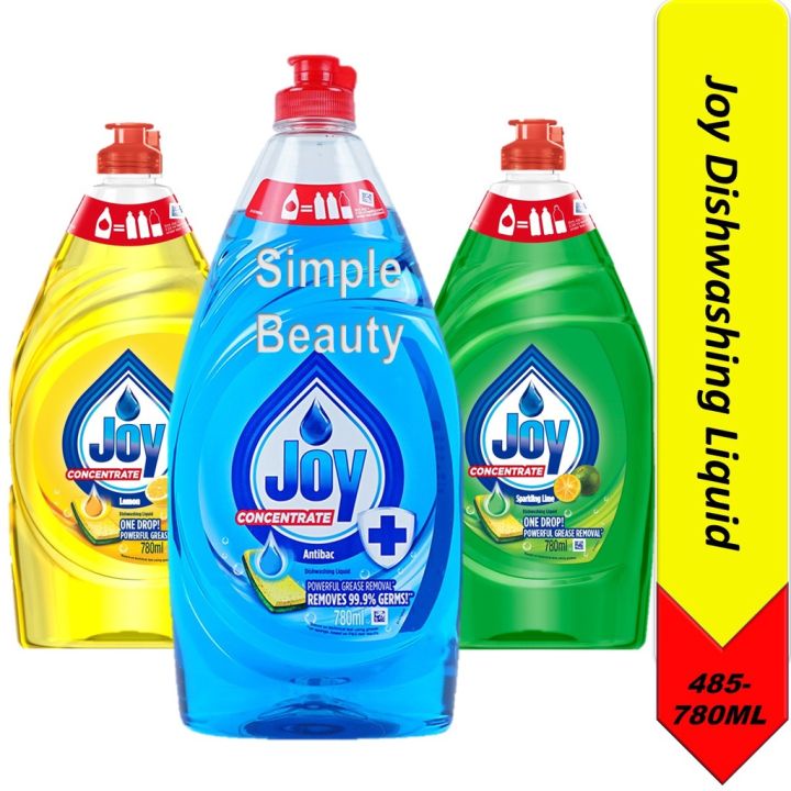Joy Concentrated Dishwashing Liquid, 780ml | Lazada Singapore
