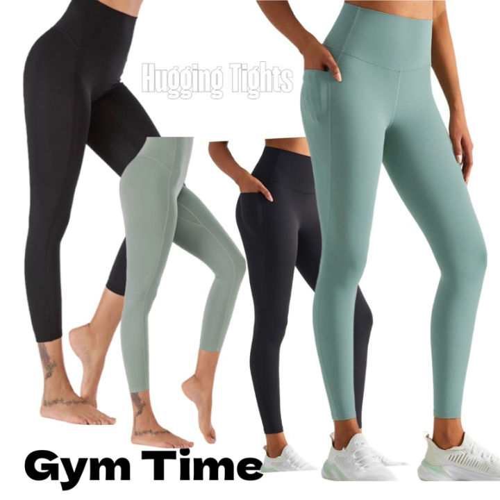 FabFigures: Hugging Tights 🌟 พร้อมส่ง 🌟 เอวS กางเกงเลกกิ้งออกกำลังกาย ...
