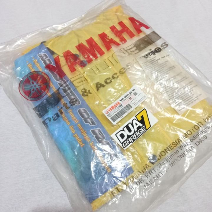 Jas hujan mantel rain suit Original Yamaha Daytona kuning YAB-CRU2Y-L0-0M | Lazada Indonesia