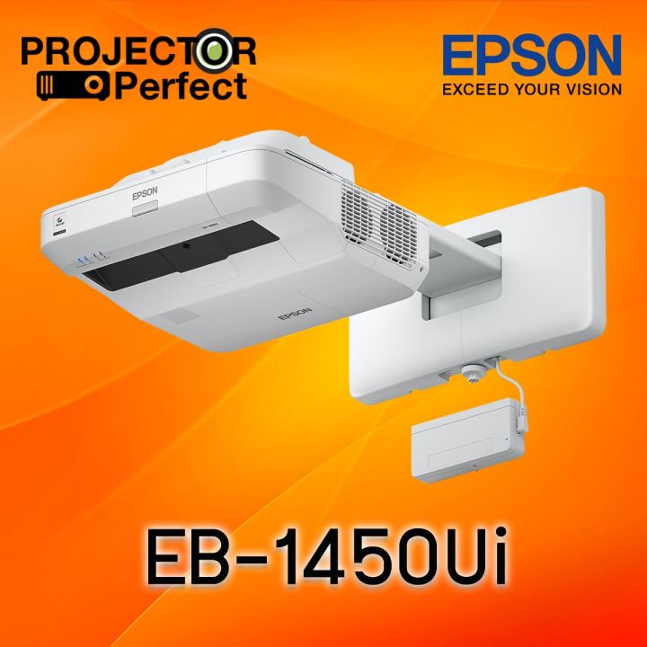 Epson EB-1450Ui 3LCD Interactive Ultra-Short Throw Projector (3,800 Ansi Lumens/WUXGA) | Lazada ...