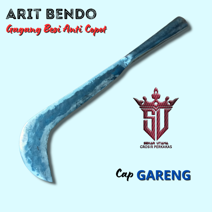 Arit Besar Bendo Belah Bambu Gagang Besi - Ndorit Arit Panjang Khas ...