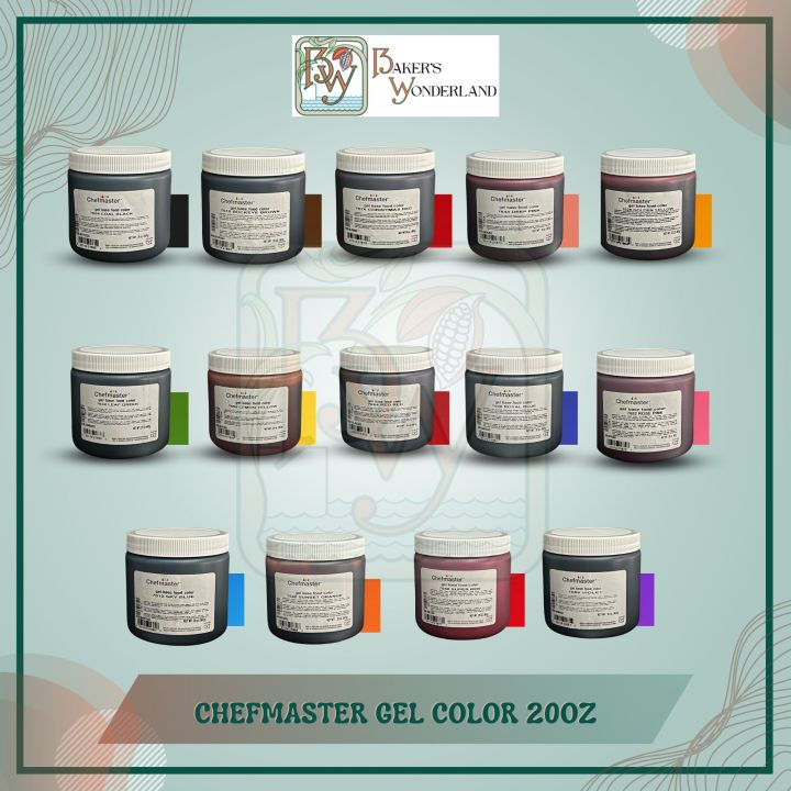 Chefmaster Food Color Gel 20oz | Lazada PH