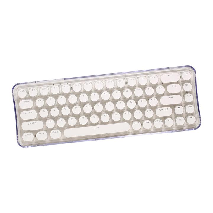 Sunnoony 68 Keys Wired Wireless Mechanical Keyboard Hot Swappable ...