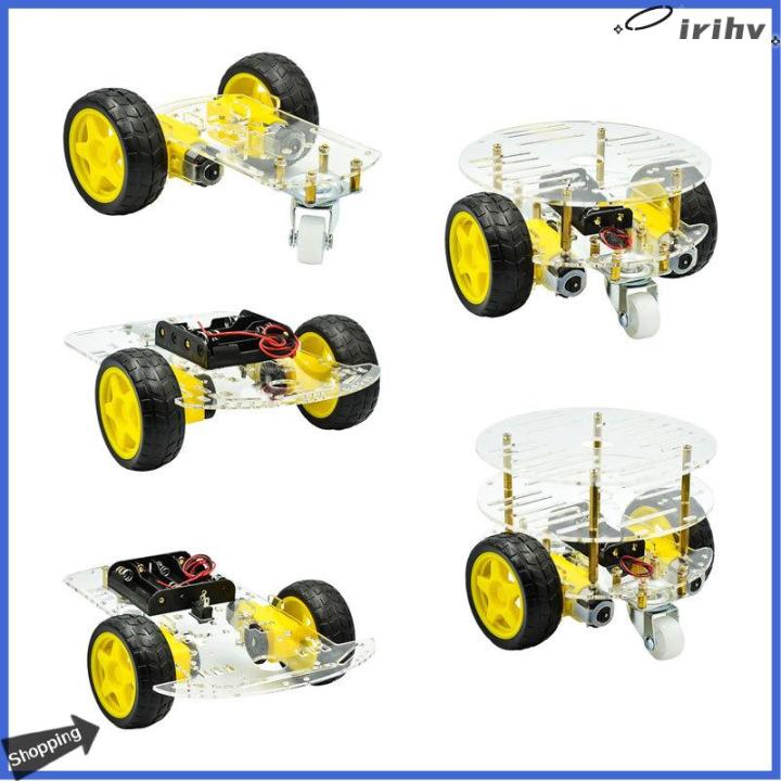 【jianzhanqinl】 DIY Avoidance Tracking Motor Smart Robot Car Chassis Kit ...