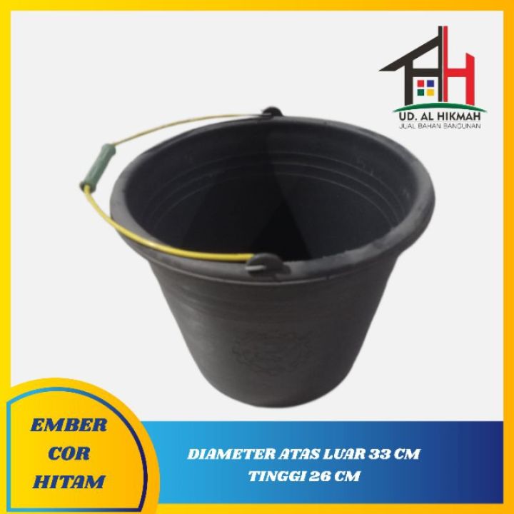 Ember Cor Hitam 20 / Ember Timba Plastik Anti Pecah DJP 20 | Lazada ...