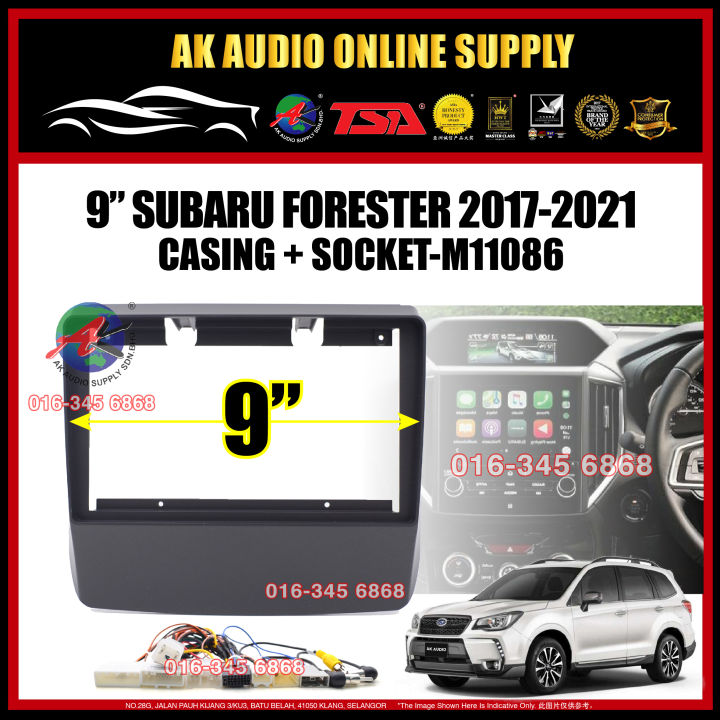 Subaru Forester 2019 - 2021 Android Player 9" inch Casing + Socket ...