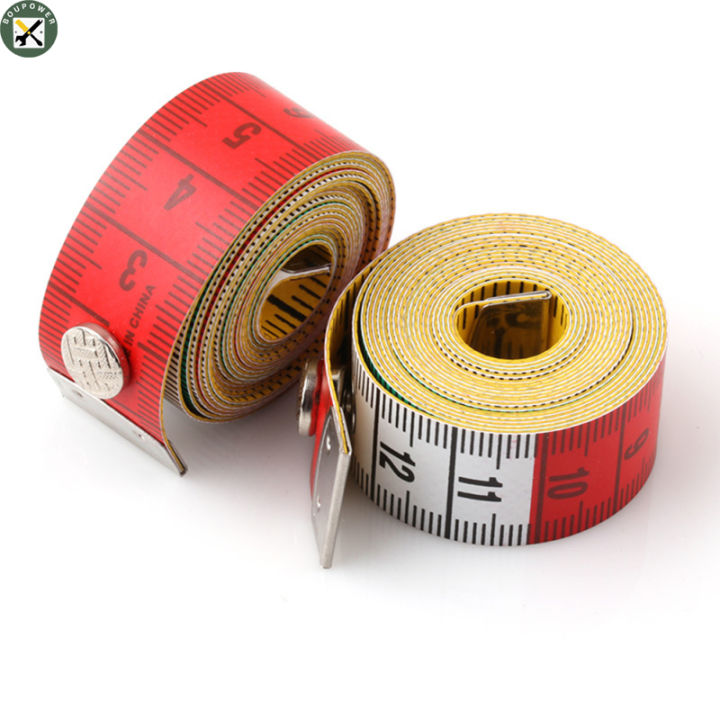 BouPower 60" /150cm Leather Body Measuring Ruler Sewing Cloth Tailor ...