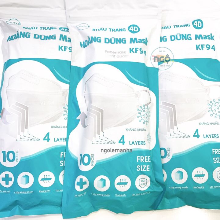Thùng 300 Chiếc Khẩu Trang 4D Mask BIO Chính Hãng | Lazada.vn