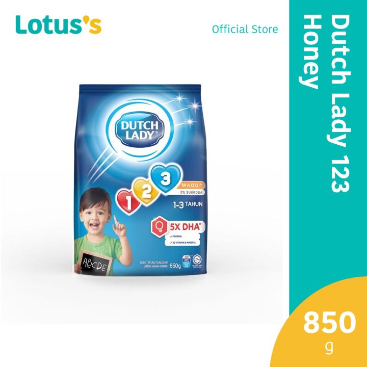 Dutch Lady 123 Honey 850G | Lazada