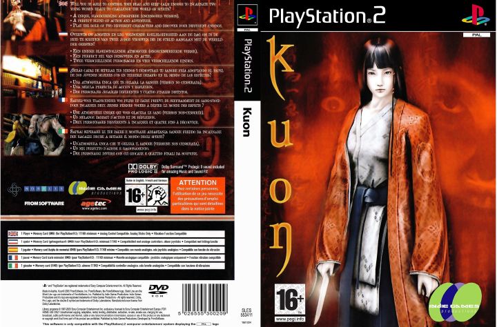 PS2 Kuon , Dvd game Playstation 2 | Lazada