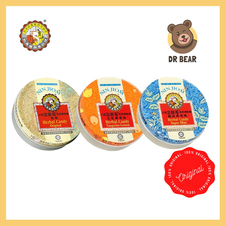 Nin Jiom Herbal Candy 60g (Original/Tangerine/Super Mint) | Lazada