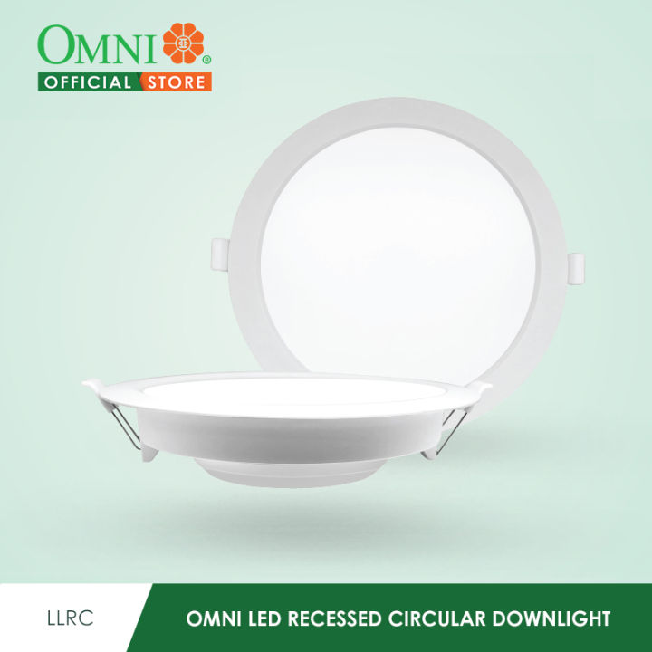 OMNI LED Recessed Circular Downlight - Warm White - LLRC | Lazada PH