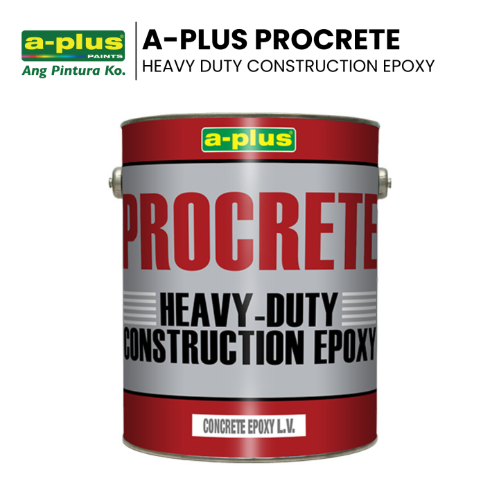 A-PLUS PROCRETE HEAVY DUTY CONSTRUCTION EPOXY SET 4L | Lazada PH