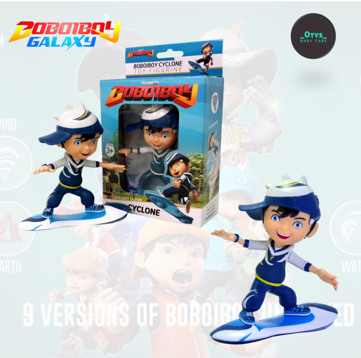 Boboiboy Cyclone Taufan Action Figures 100% Original (13cm) | Lazada