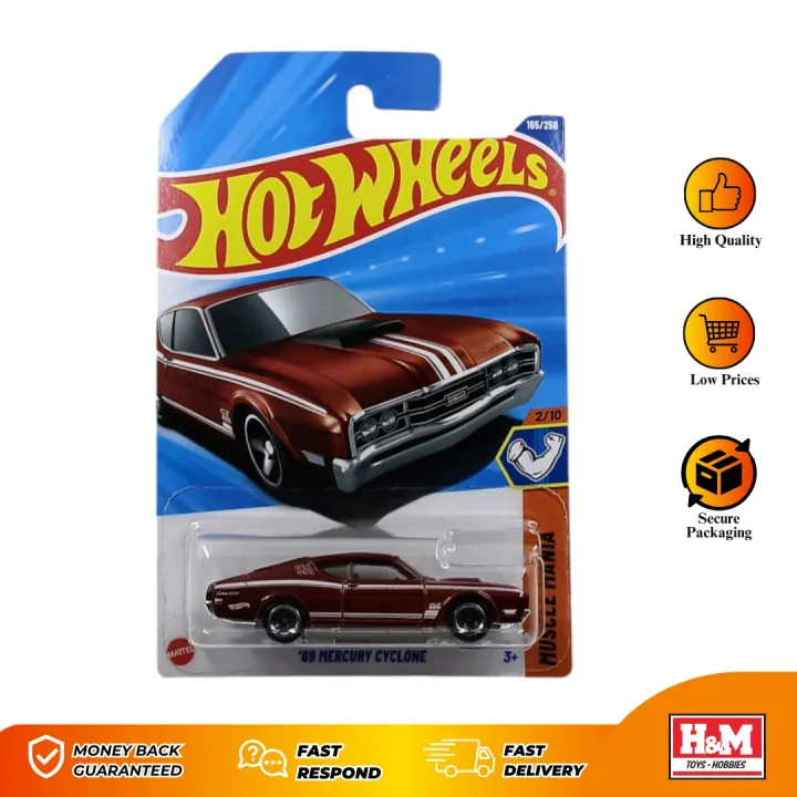 Hot Wheels 69 Mercury Cyclone Merah - G 2025 | Lazada Indonesia