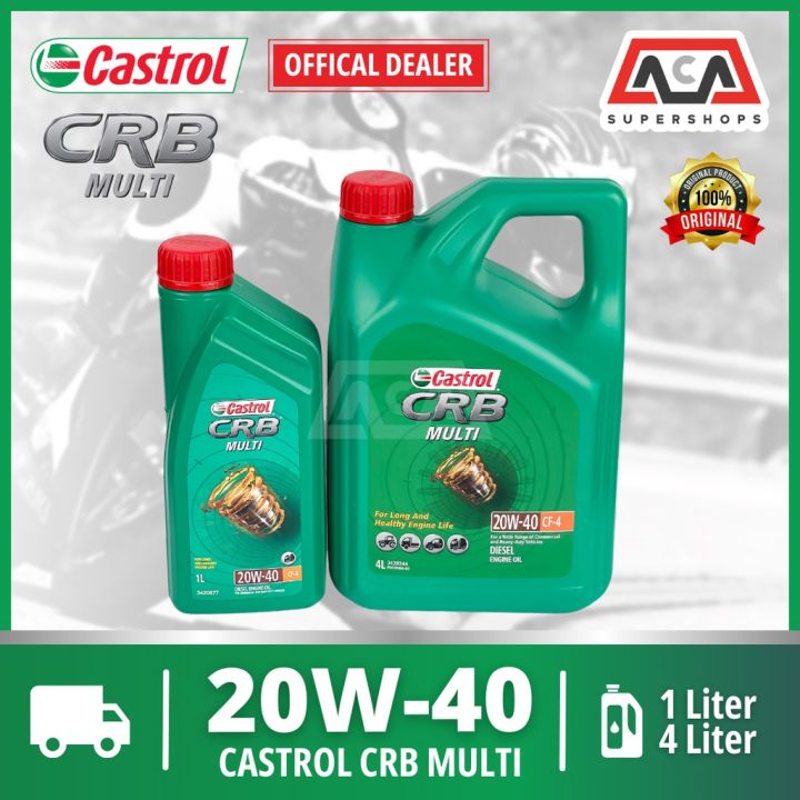 CASTROL CRB MULTI 20W-40 LITER/GALLON | Lazada PH