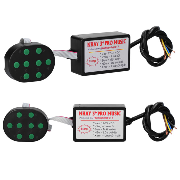 Car Horn Controller Electric Horn Speaker Sound Control Unit with 8 ...