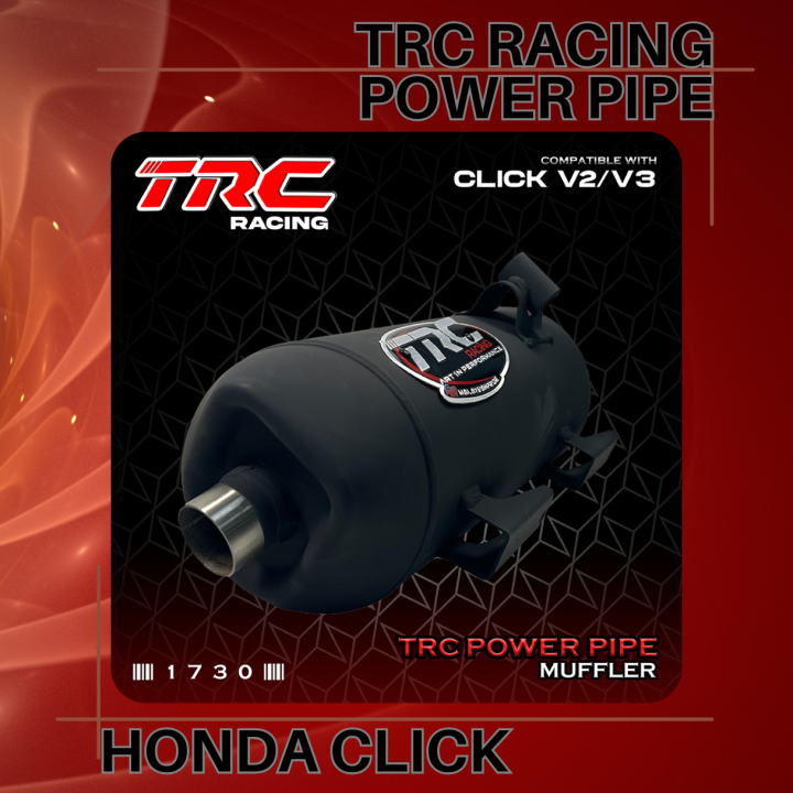 TRC Racing Honda Click v2 125 150 Power Pipe Muffler Exhaust 1730 ...