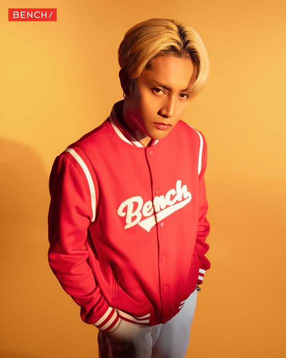 BENCH- IWR0211 Bench x SB19 Men's Varsity Jacket | Lazada PH