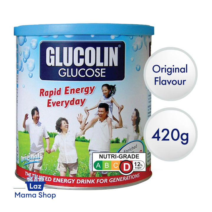 Glucolin - Glucose Energy Drink (Original Flavour) 420 G (Laz Mama Shop ...