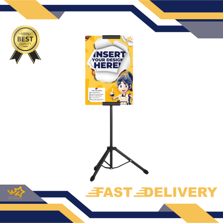 Triangle Banner Easel Display Stand 15.24 x 243 cm, MALL DISPLAYS ...