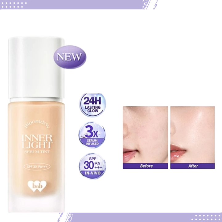 BNB Barenbliss Bloomdew Inner Light Serum SPF 30 PA+++ 30ml/Foundation | Lazada Indonesia