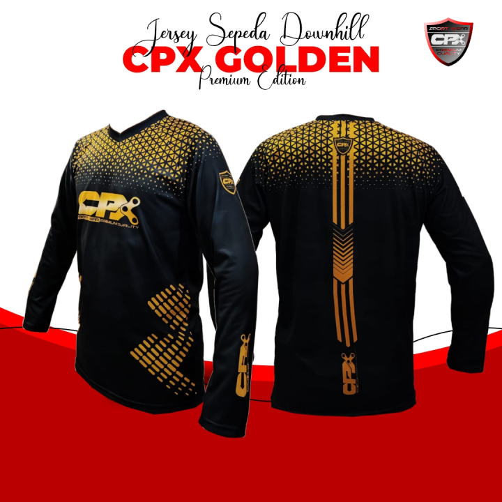 Jersey Baju Sepeda Mtb Gowes Pria CPX Sport Bandung Golden Arrow ...