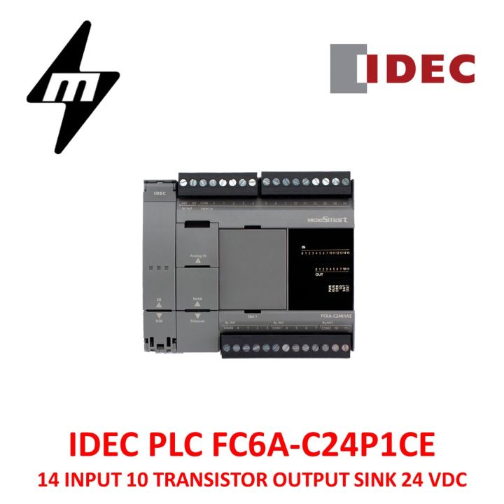 IDEC FC6A-C24P1CE PROGRAMMABLE LOGIC CONTROLLER FC6A MicroSmart | Lazada PH