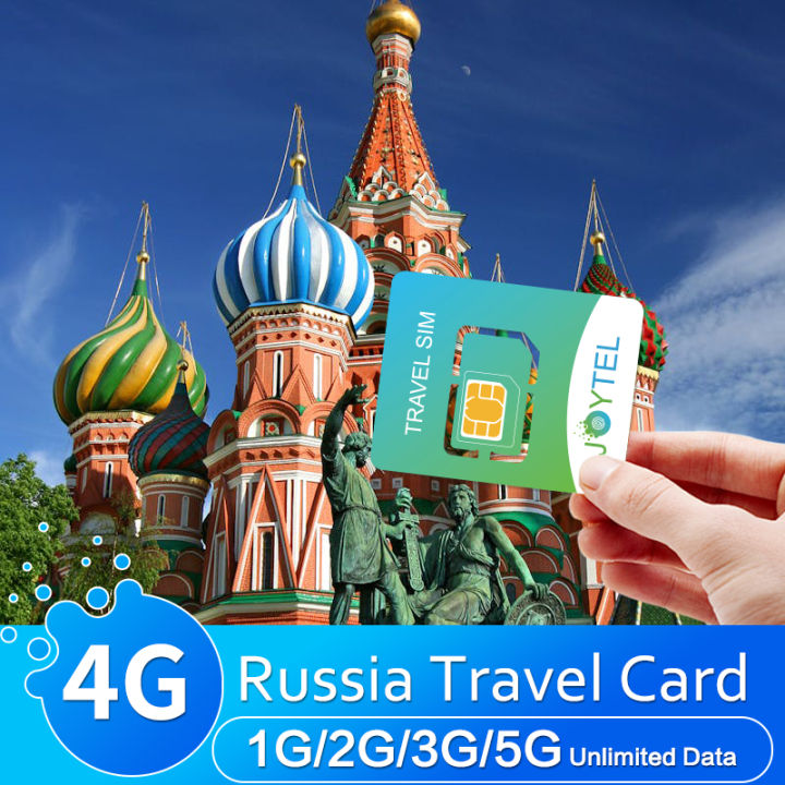 JOYTEL Russian Phone Card 4G Traffic Mobile Network Card Moscow St ...