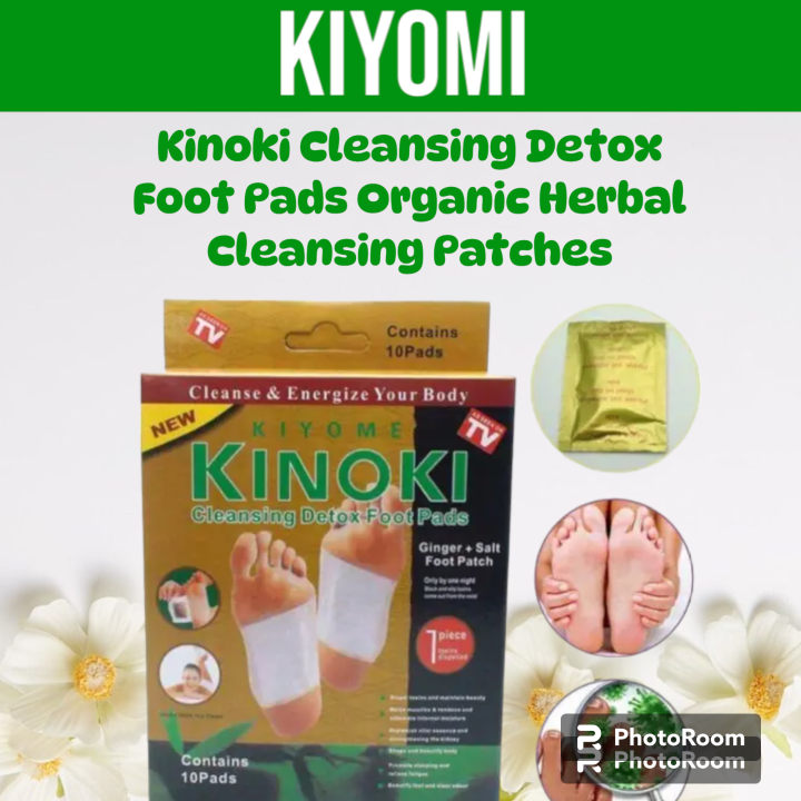 Kinoki Detox Foot Patches: Rejuvenate Your Soles, Naturally (10 pads ...